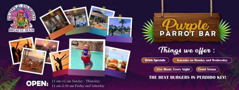 Purple Parrot Tiki Bar and Grill | Visit Pensacola