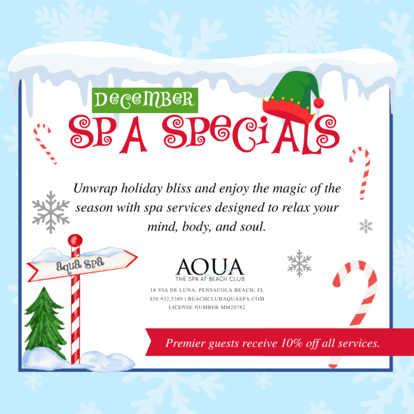 December Spa Specials | Visit Pensacola