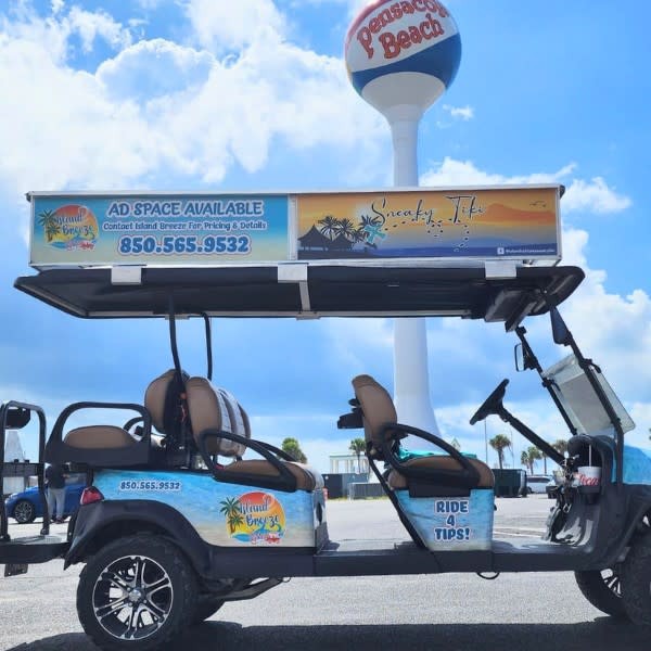 Island Breeze Carts Pensacola Beach | Visit Pensacola