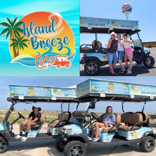 Island Breeze Carts Pensacola Beach | Visit Pensacola