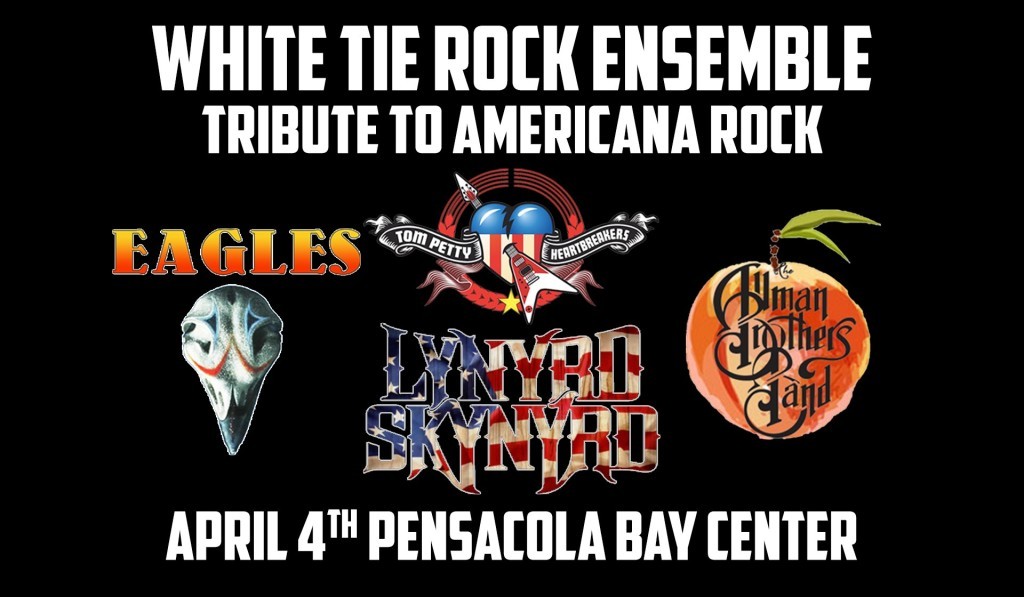 White Tie Rock Ensemble Tribute to Americana Rock | Visit Pensacola