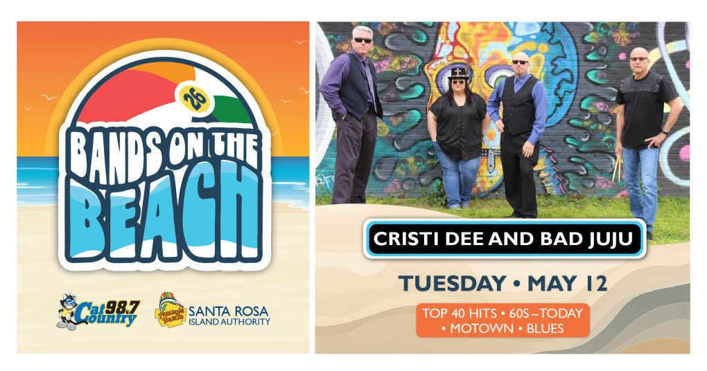 Bands on the Beach - Cristi Dee and BAD JUJU | Visit Pensacola