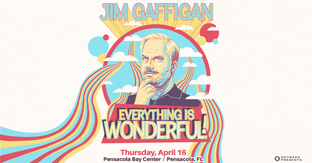 Jim Gaffigan - Everything is Wonderful! | Visit Pensacola