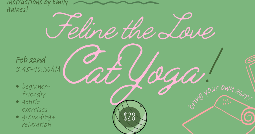 Feline the Love Cat Yoga | Visit Pensacola